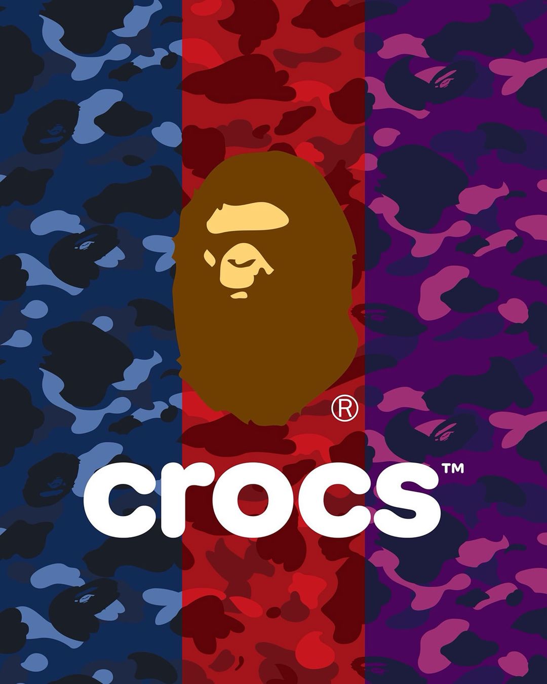 BAPE x Crocs Return With New Colorway Tease | KicksUnderCost